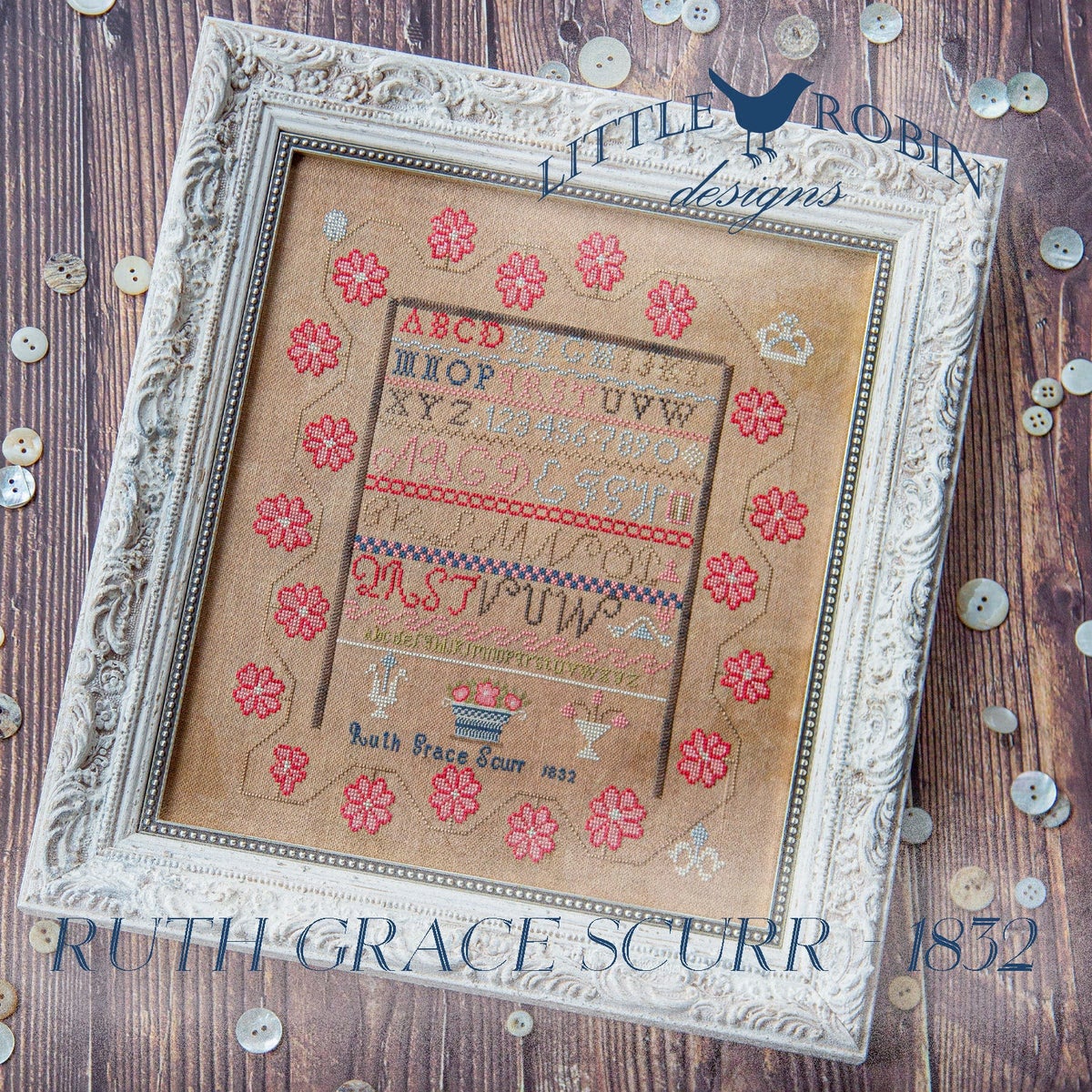 Ruth Grace Scurr ~ 1832 - Little Robin Designs *Market Release ...