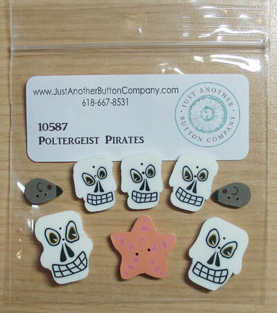 Poltergeist Pirates Button Pack - Glendon Place | Stitch New England