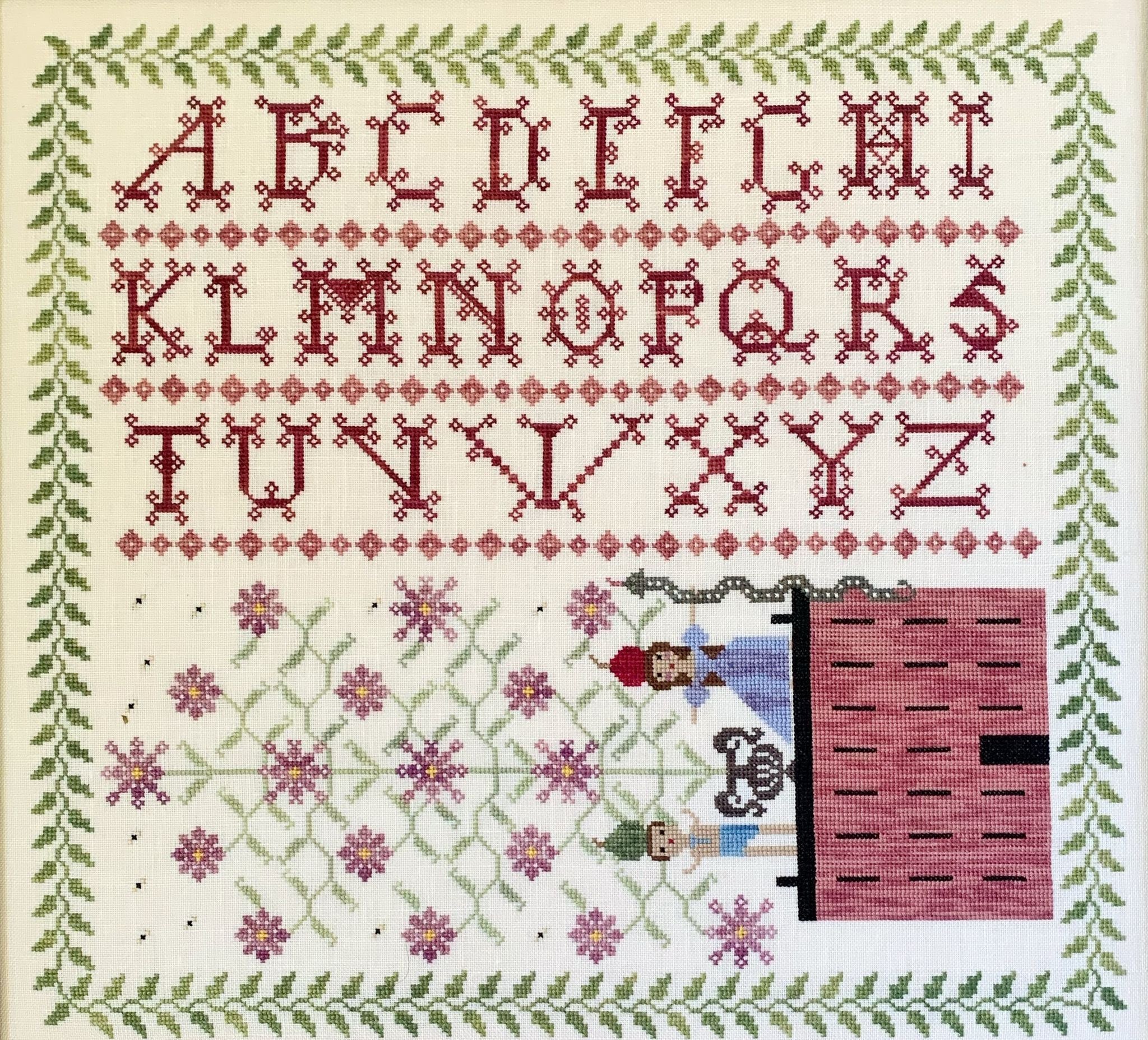 House in the Garden Sampler - Lucy Beam *Expo Release* | Stitch New England