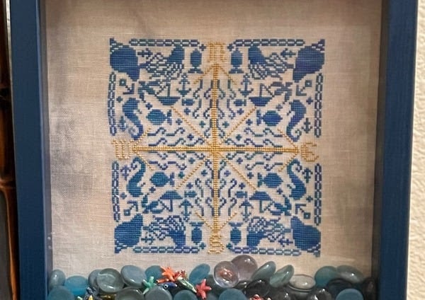 Compass Rose - Salty Stitcher Designs | Stitch New England