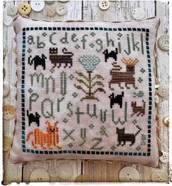 Cats Nine Sampler - Lucy Beam | Stitch New England